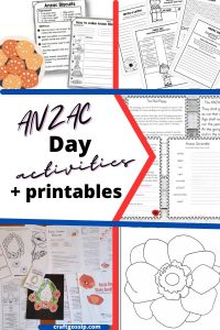 ANZAC Day Printables and Activities – Lesson Plans