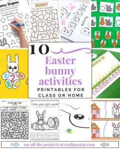 Easter Bunny Themed Learning Activities – Lesson Plans