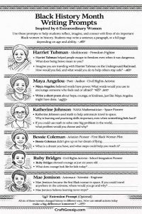 Free Black History Month Coloring Sheets and Bookmarks Featuring 6 ...