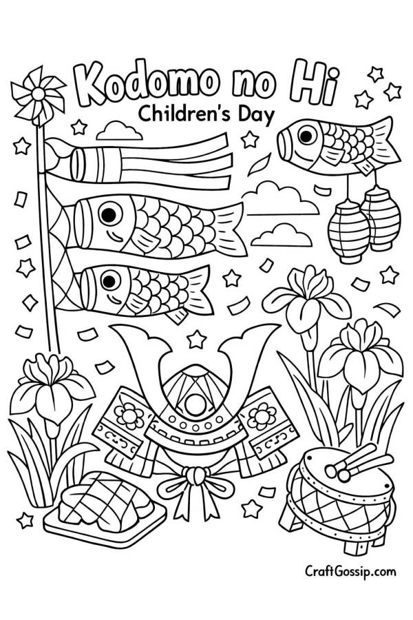Crafts and Activities for Children’s Day (Kodomo no Hi) – Lesson Plans