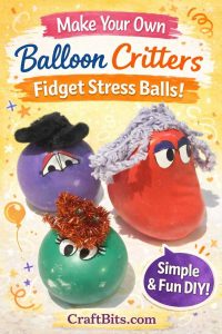 Easy Balloon Critter Stress Balls for Kids – A Fun Sensory Craft for ...
