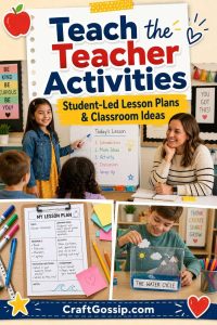 Teach the Teacher Activities and Lesson Plans That Put Students in ...